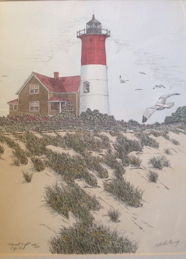 Nauset Light, Cape Cod | Martin Barry Art Baltimore, Maryland