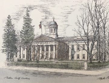 Towson Court House | Martin Barry Art Baltimore, Maryland