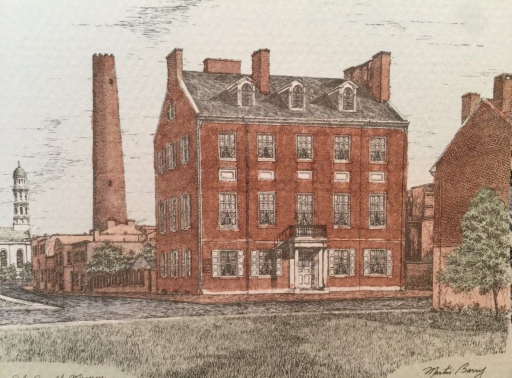 Carroll Mansion, Baltimore | Martin Barry Art Baltimore, Maryland